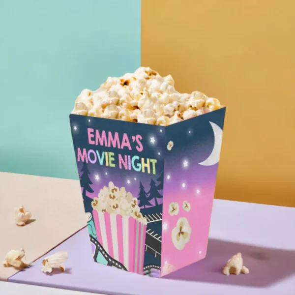 Cinema Popcorn Boxes | Classic Packaging for Movie Nights