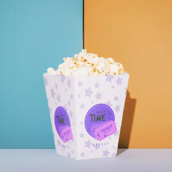 Cinema Popcorn Boxes | Classic Packaging for Movie Nights